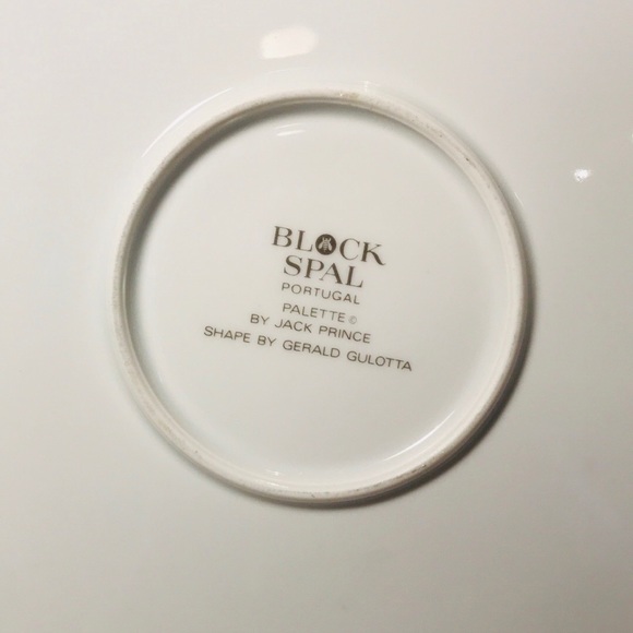 Block Spal | Dining | Block Spal Palette Plate By Jack Prince Portugal ...